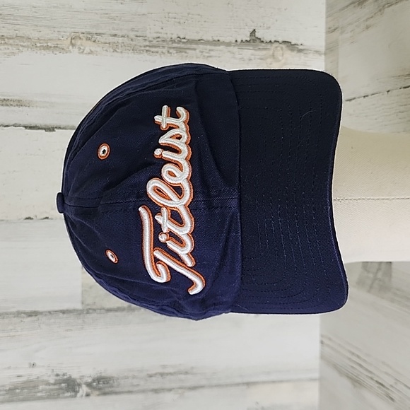 Titleist | Accessories | Titleist New Era Blue Orange Embroidered Logo ...